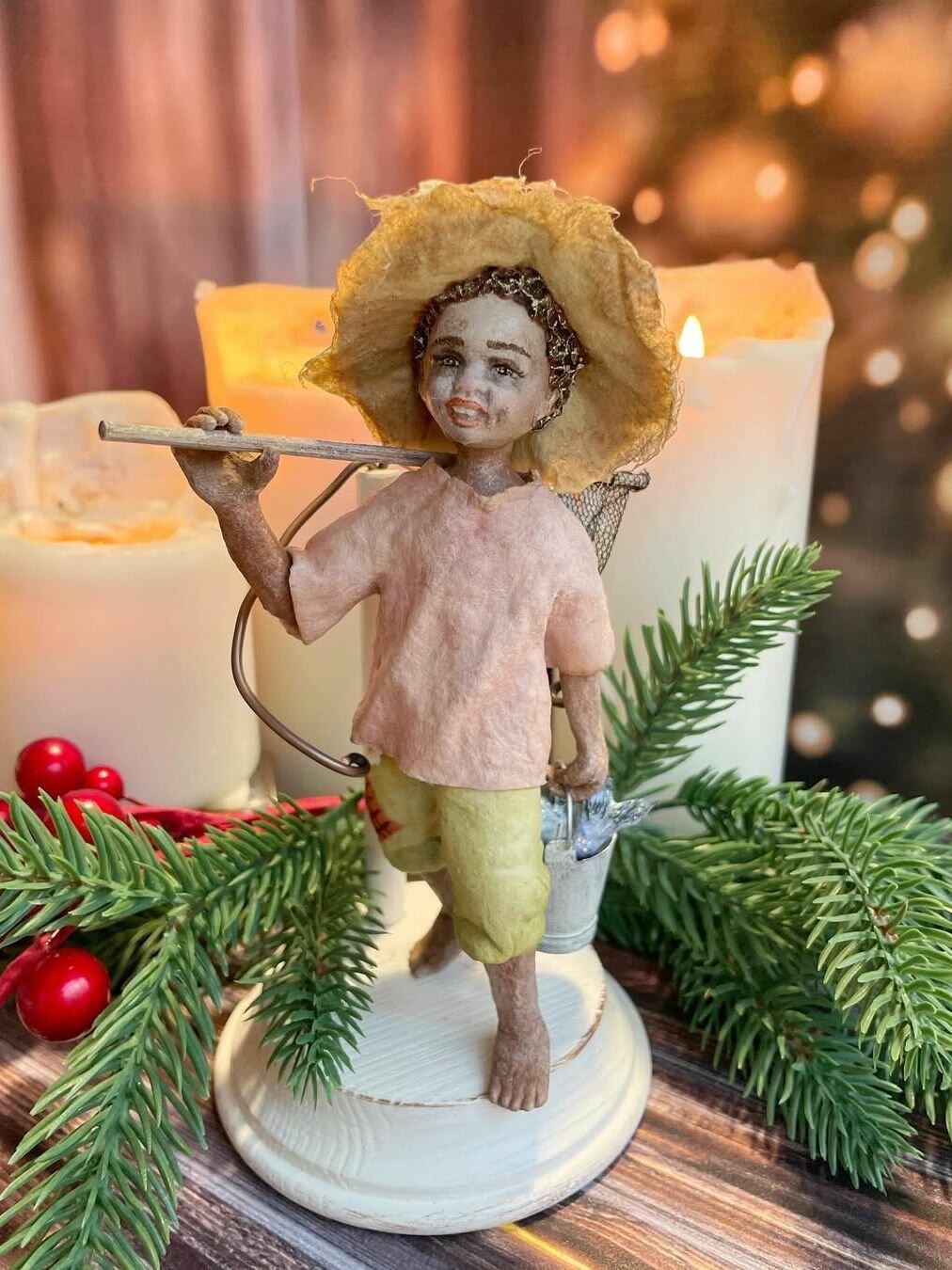 Ватная игрушка, Удачный улов