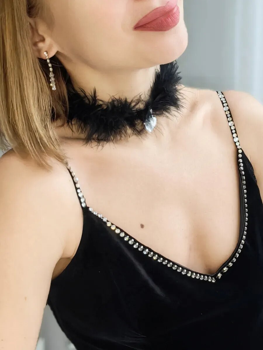 Чокер, акрил