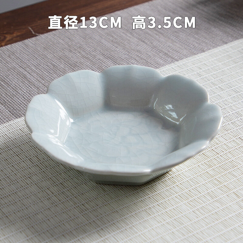 Керамическая фруктовая тарелка, китайское свадебное печенье, фруктово-овощная закуска на высокой ножке, винтажная закуска, сухофрукты, домашняя десертная тарелка для фруктов.