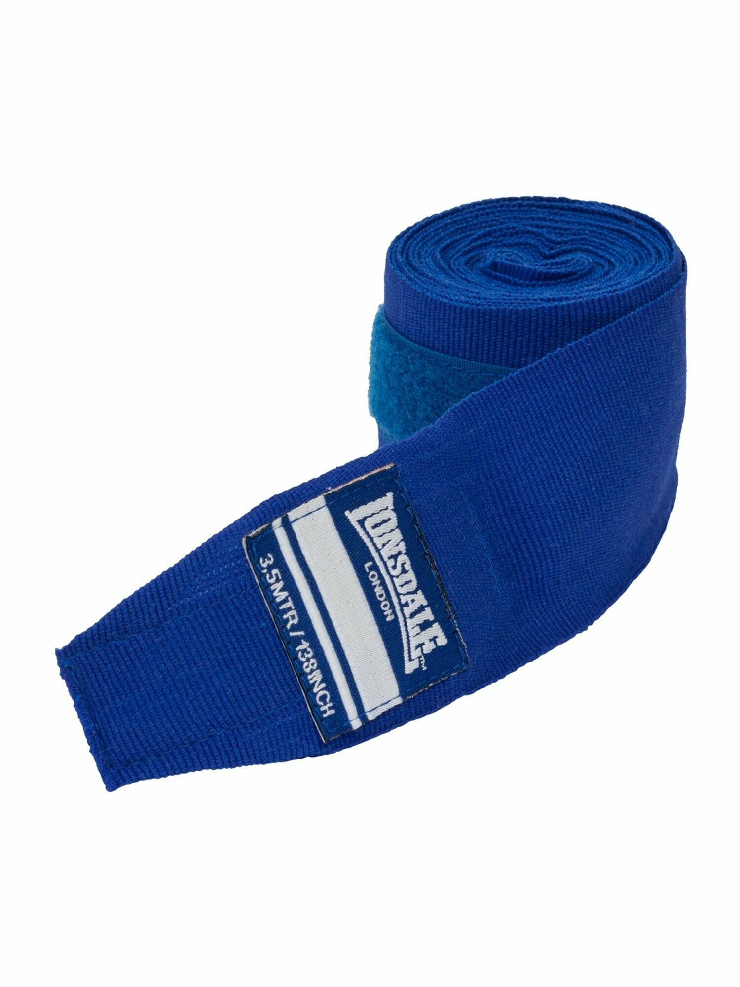 Бинты боксерские, эластичные Lonsdale Pro Hand хлопок/эластан 2 шт. - Blue (4.5 метра)
