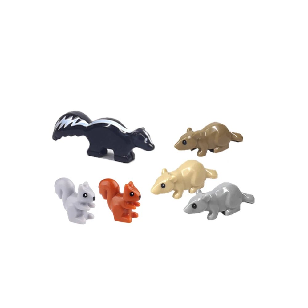 Конструктор BRICKPANDA Животные, 6PCS