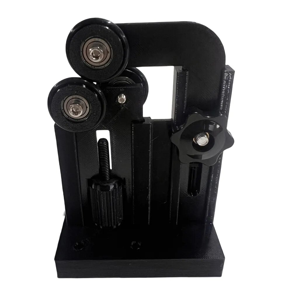 Станок для сборки спиннинга регулируемый держатель 127 г. Держатель для удилища, черный.
