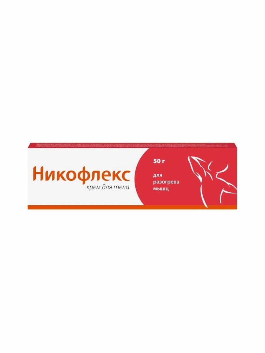 Никофлекс, крем для тела разогревающий, 50 г
