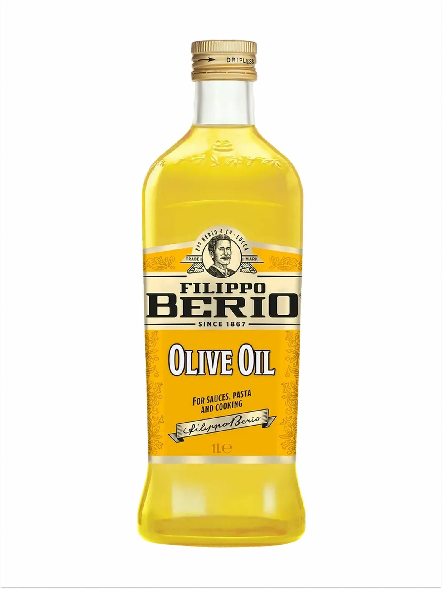 Оливковое масло Filippo Berio Pure, рафинированное универсальное, 1000 мл
