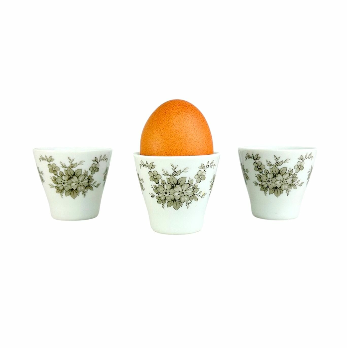 Пашотницы для яиц Замки Германии, Rheingau / Рейнгау, фарфор, винтаж. Германия