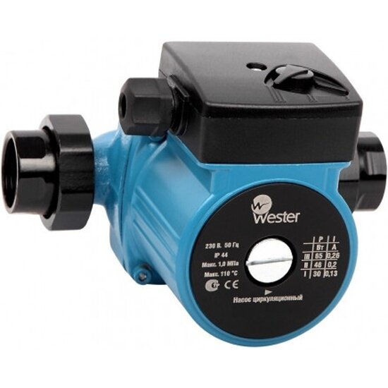 Циркуляционный насос Wester Line Wester WCP 25-60G 180 мм (с гайками)