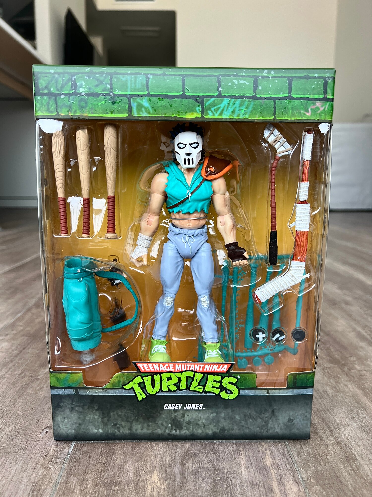 Кейси Джонс Casey Jones Фигурка Черепашки Ниндзя Tmnt Super7 Ultimates