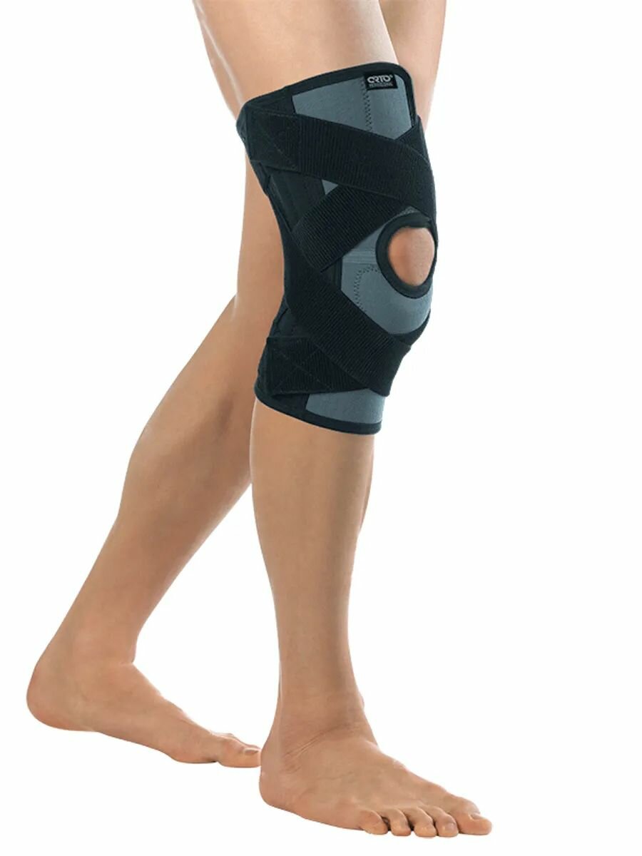 Усиленный бандаж для коленного сустава Orto Professional AKN 140