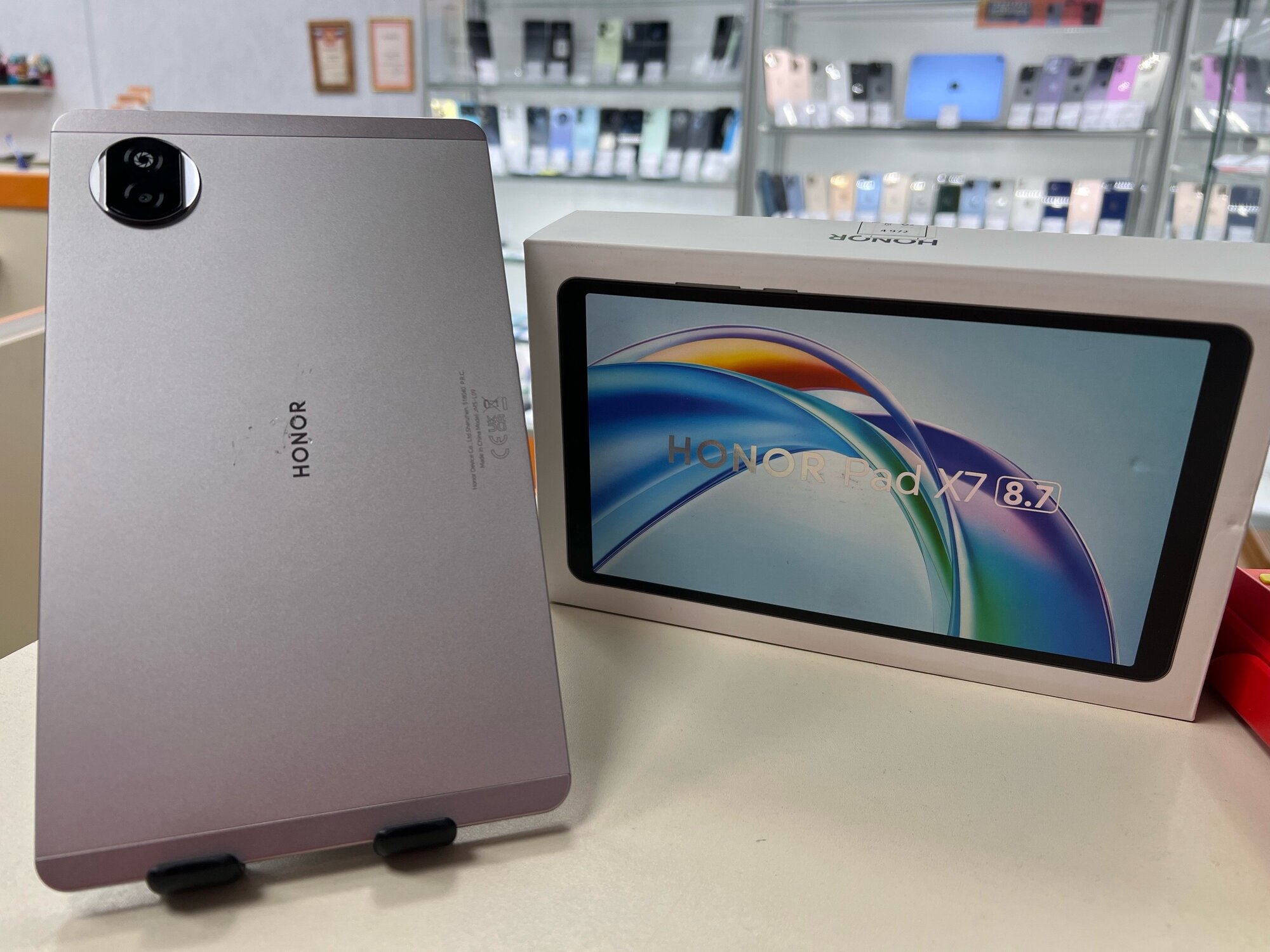 Планшет Honor Pad X7 (8.7) 4/128Gb Wi-Fi Gray (5504ADQH), серый Б/У уценка