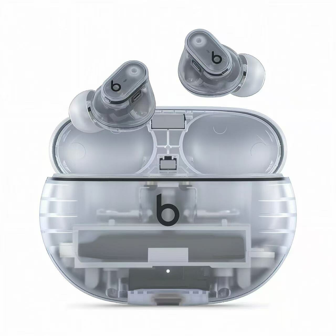 Наушники Beats Studio Buds+, прозрачные, беспроводные, влагозащита, 8 часов работы，прозрачный