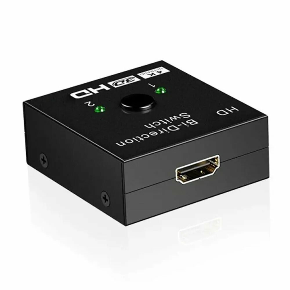 HDMI-переключатель 2:1 с поддержкой 4K@60 Гц, HDR и 3D