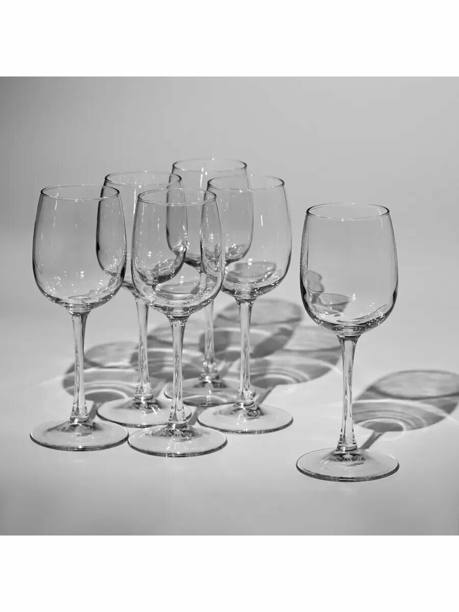 Бокалы для вина 300 мл Allegresse, 6 шт, стекло