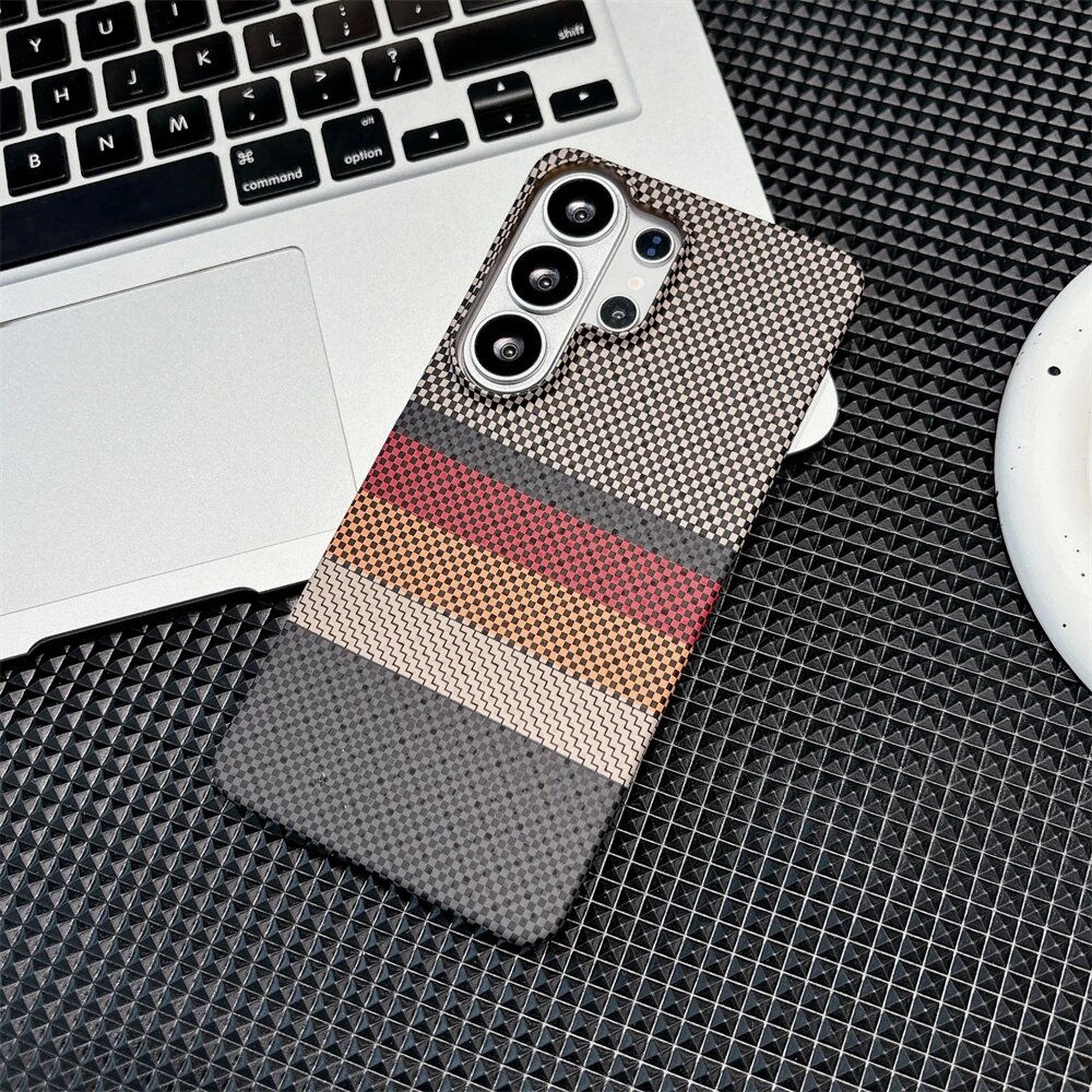 Серый чехол для Samsung Galaxy S25 Ultra