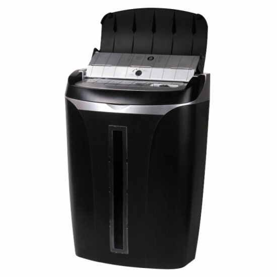 Уничтожитель Brauberg (шредер) с автоподачей AUTO OF-50X, CD, 4 уровень секретности, 4х35 мм, 50 листов, 17 литров, 533139