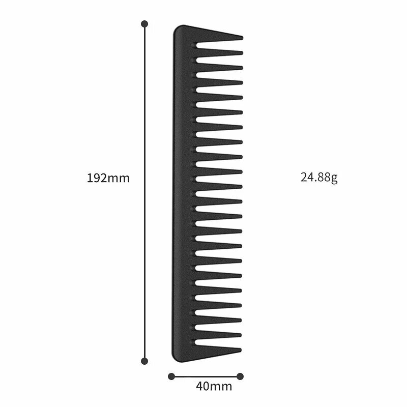 Антистатическая расческа из пластика Wide tooth comb