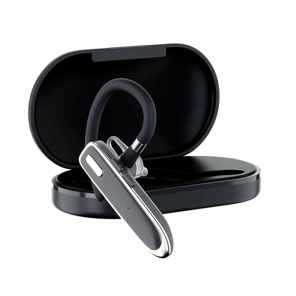 Гарнитура блютуз для водителя, беспроводной наушник на ухо с микрофоном GB1