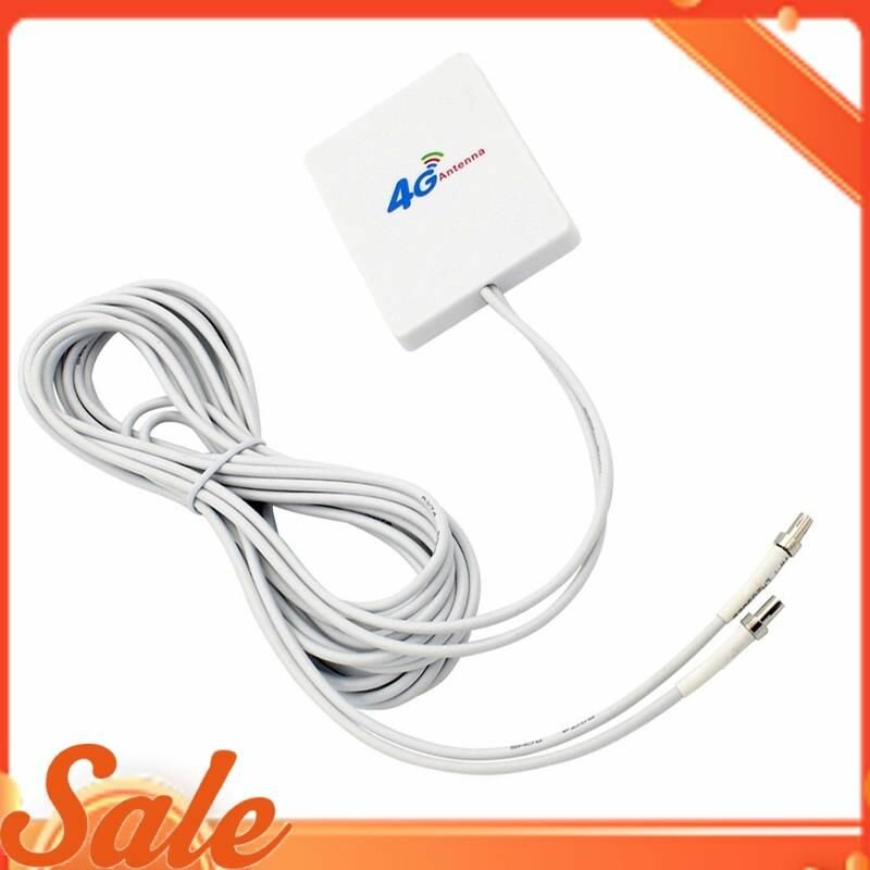 X9(G A J Антенна 4G LTE Панельная антенна 3G с разъемом SMA TS9 CRC9 Кабель 2 м совместим маршрутизатора E8372 E3372 B315 USB-модем,