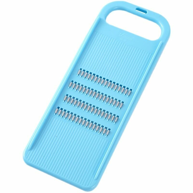 Терка-шинковка, для овощей, сыра, универсальное, пластик, ручная, 46см, зеленая