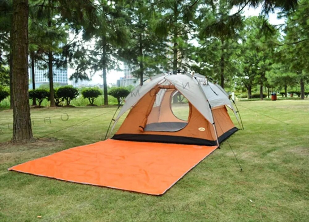 Футпринт, подстилка для палатки Desert Fox, 210x200 см оранжевый, для палатки