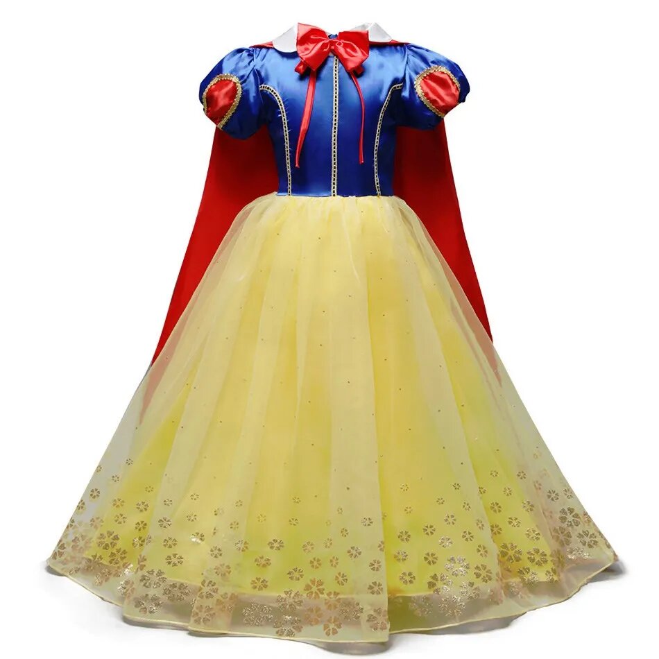Детское платье принцесс Disney из полиэстера Size 130, DW18