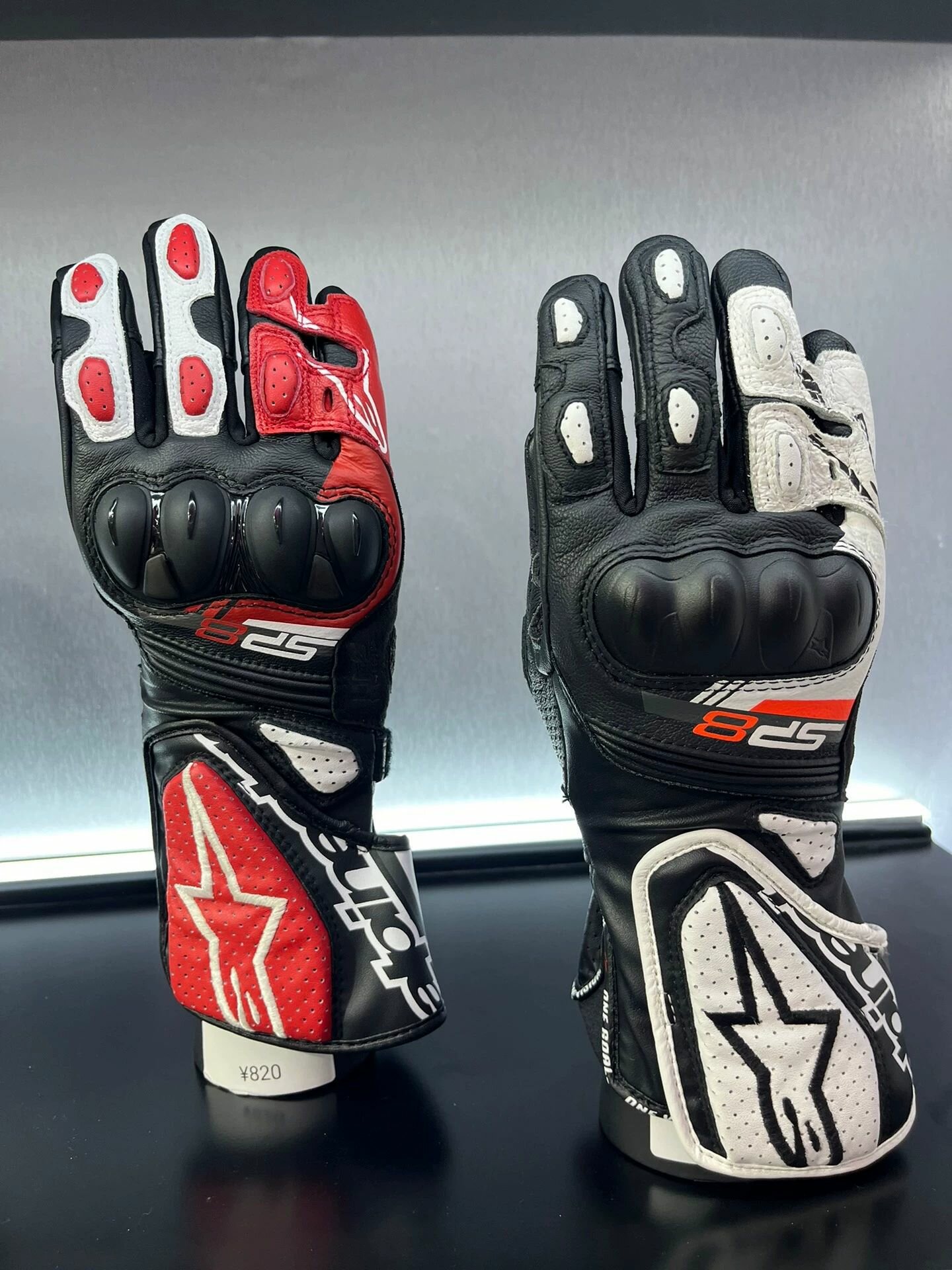 Мотоперчатки ALPINESTARS SP-8 V3 GLOVES (Белый, L)