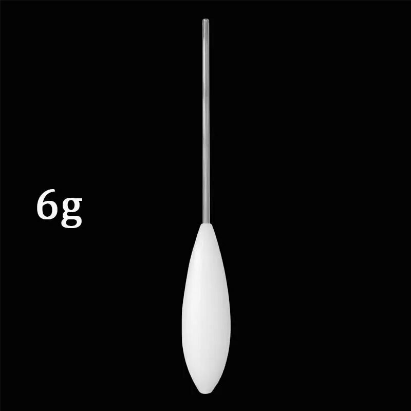 Поплавок для рыбалки белый 6g