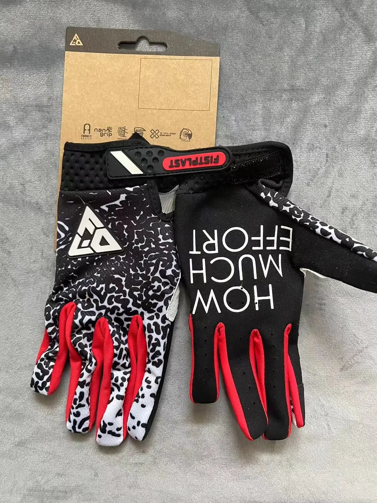 Fistplast перчатки для велоспорта MTB 611 XL, black