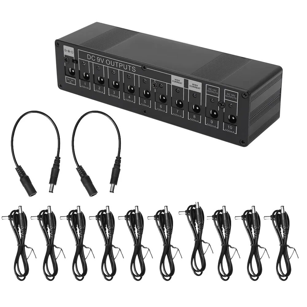 Блок питания для гитарной педали эффектов Европейские правила Европейские правила