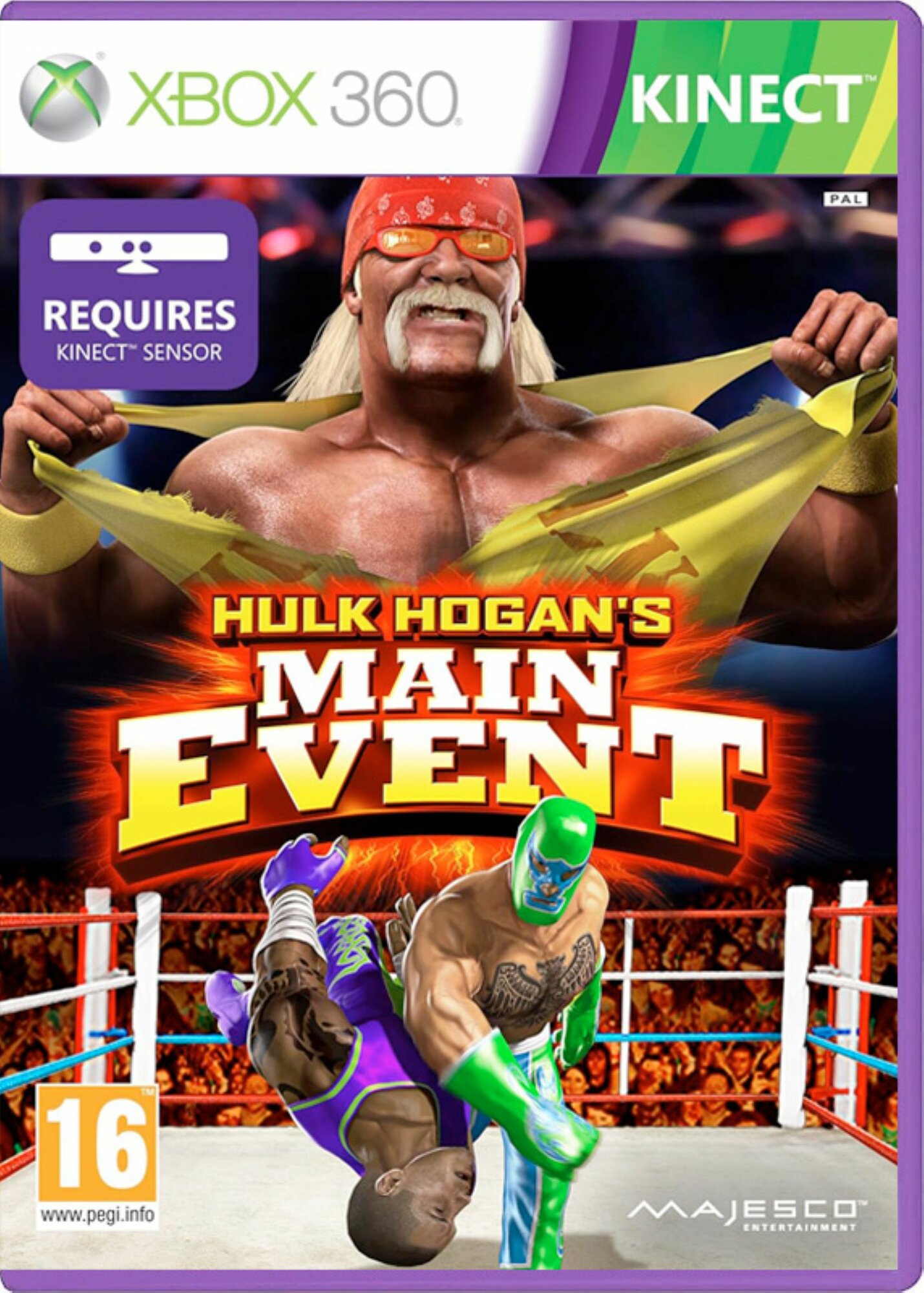 Hulk Hogan's Main Event (только для Kinect) (Игра на диске) (Xbox 360)