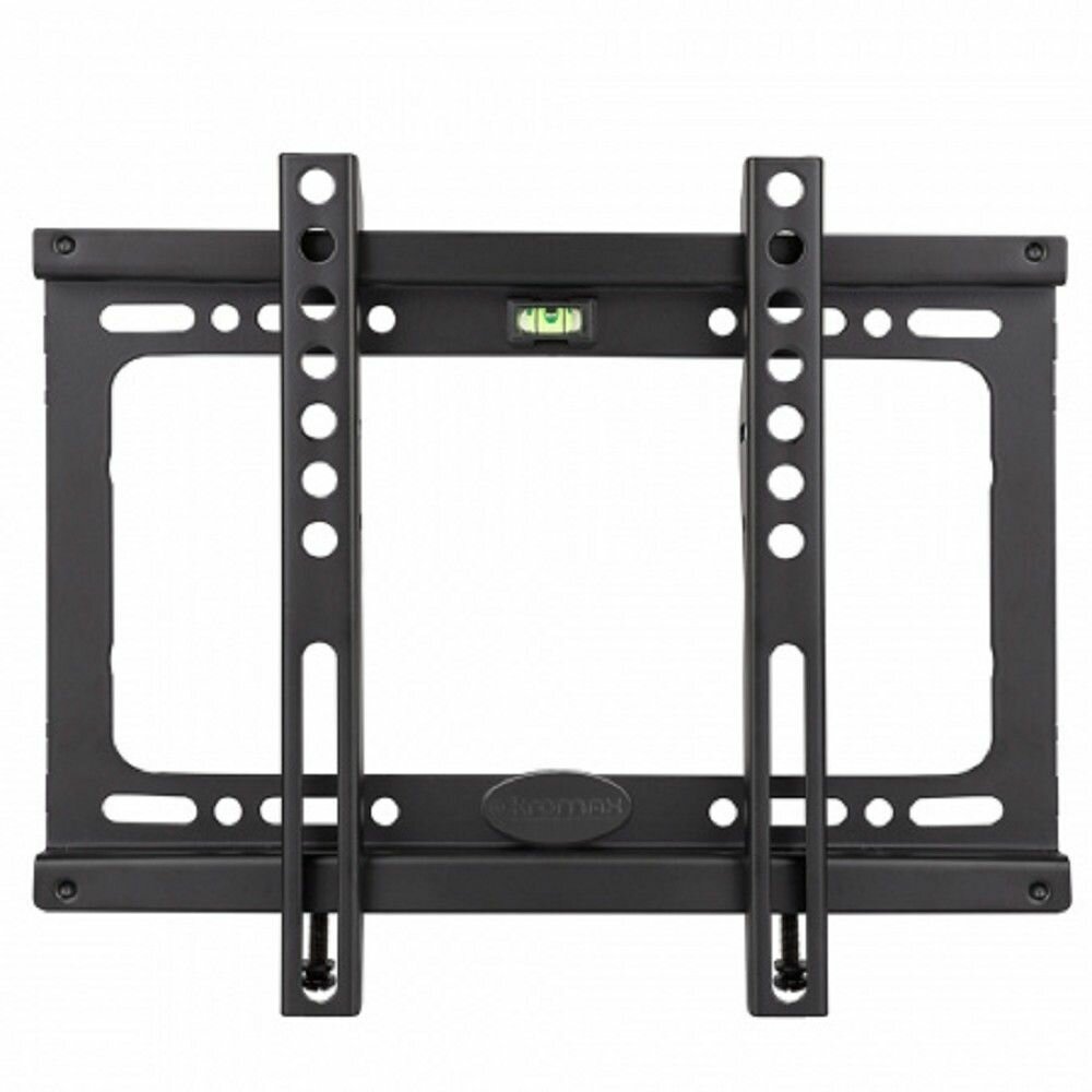 Kromax Крепеж IDEAL - 5 black, Кр. стал. наст. для TV 15" - 47", max 35 кг, 0 ст св, от ст. 20 мм, max VESA 200x200 мм.