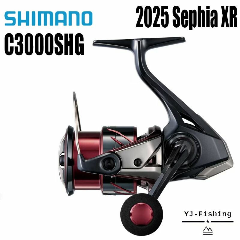 SHIMANO 2025 SEPHIA XR C3000SHG катушка для спиннинга плавная и надежная высокая производительность