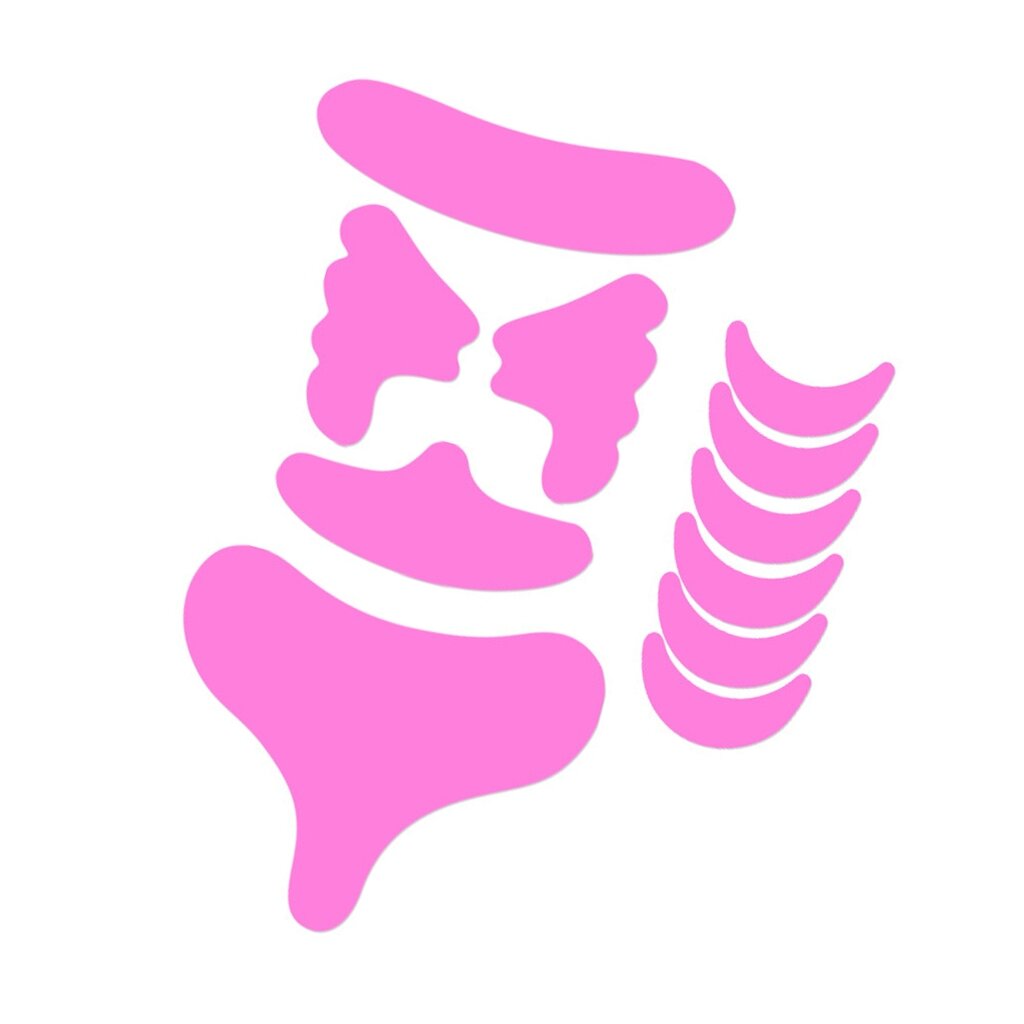 11 Подсчитайте Количество Прозрачных Наклеек От Морщин На Лбу, Многоразовых Средств По Уходу За Кожей Для Дневного И Ночного Использования