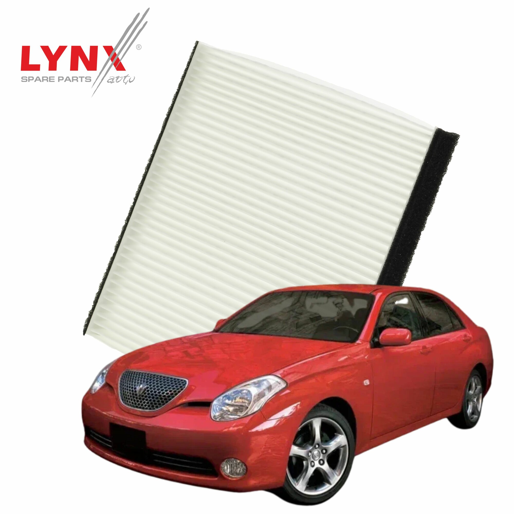 Фильтр салонный Toyota Verossa (1) / Тойота Веросса 2001 2002 2003 2004 / 1шт LYNXauto