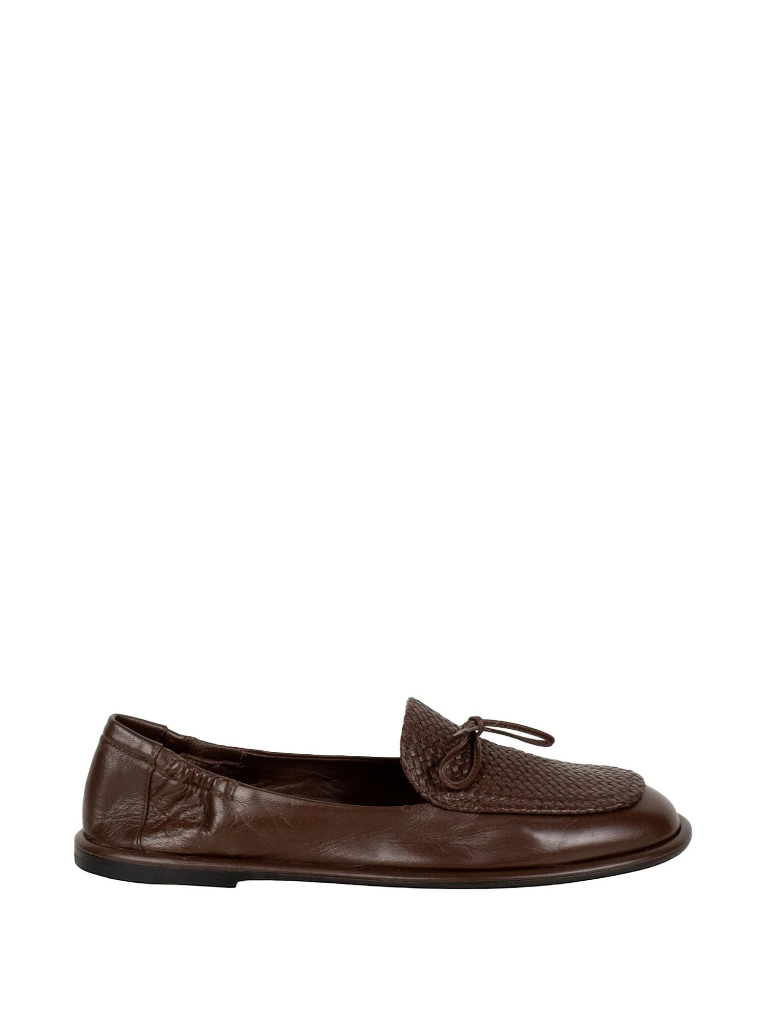 Лоферы Woven tie loafers