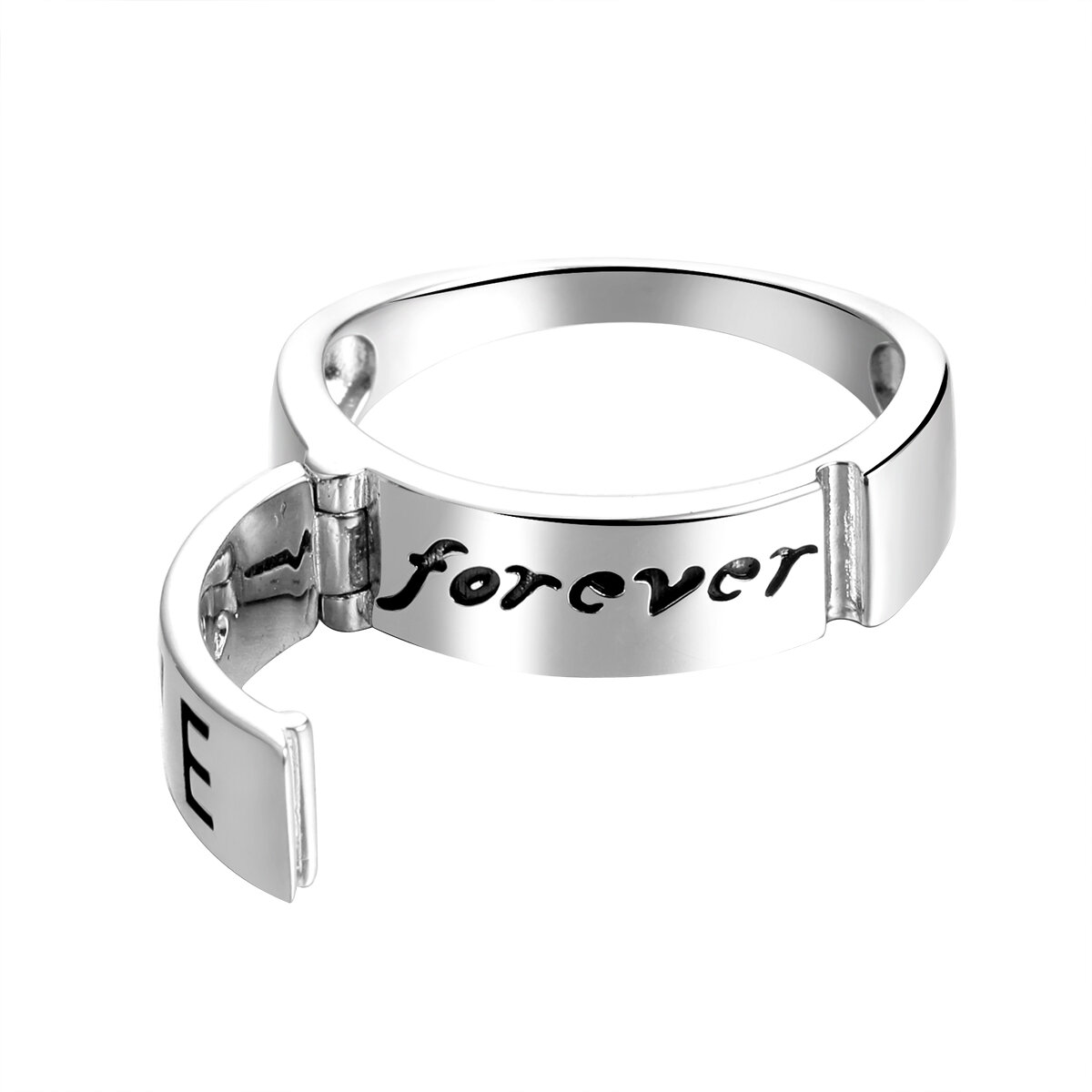 Кольцо, серебро, 925 проба, фианит, эмаль