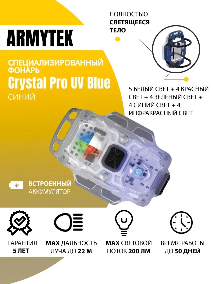 Фонарь налобный светодиодный с зарядкой