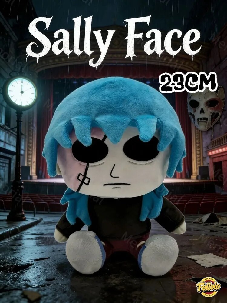 Sally Face Plush / Салли Фейс Фигурка Мягкая Игрушка