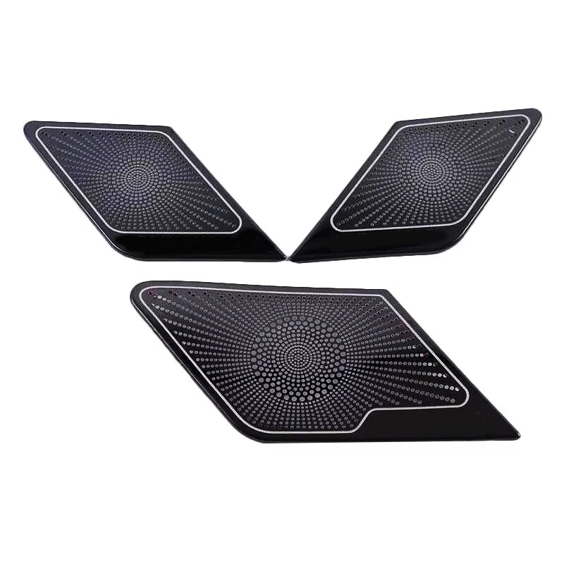 Наклейки на дверные динамики для VW Golf 7/7.5 Black
