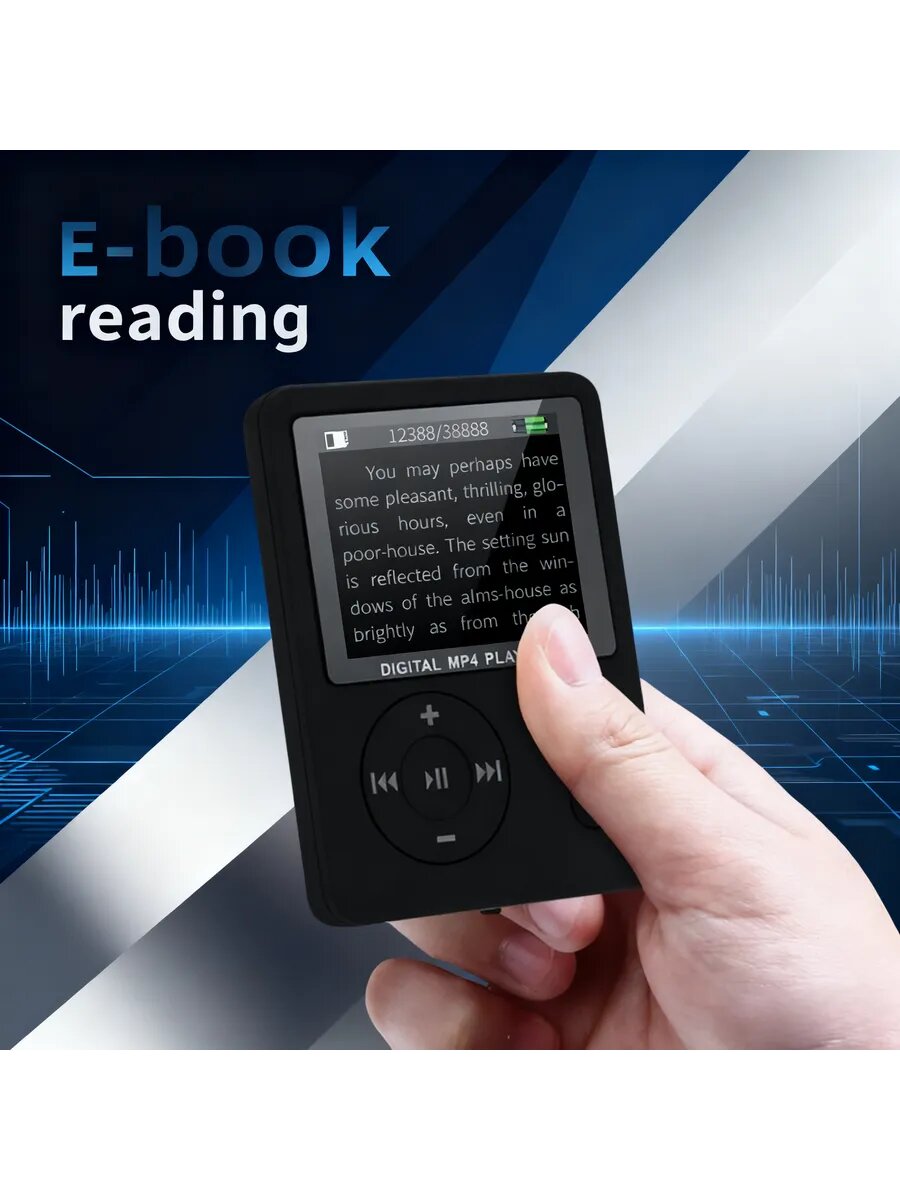 Портативный MP3-плеер-клипса с рекордным временем работы 300