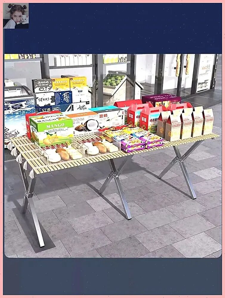 Стол-книжка Раскладной, 120х100х70 см