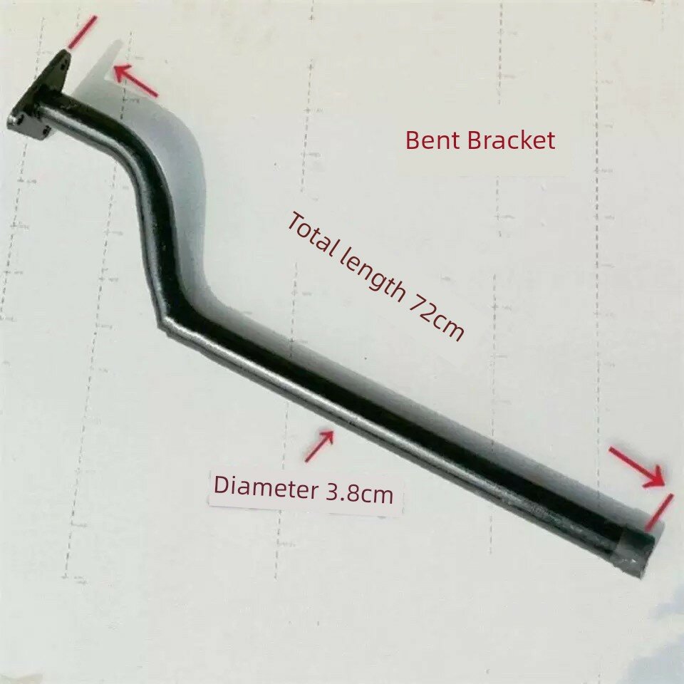 Прочная изогнутая опорная штанга для крепления брызговиков грузовых прицепов, совместимая с тракторами Steyr и FAW,