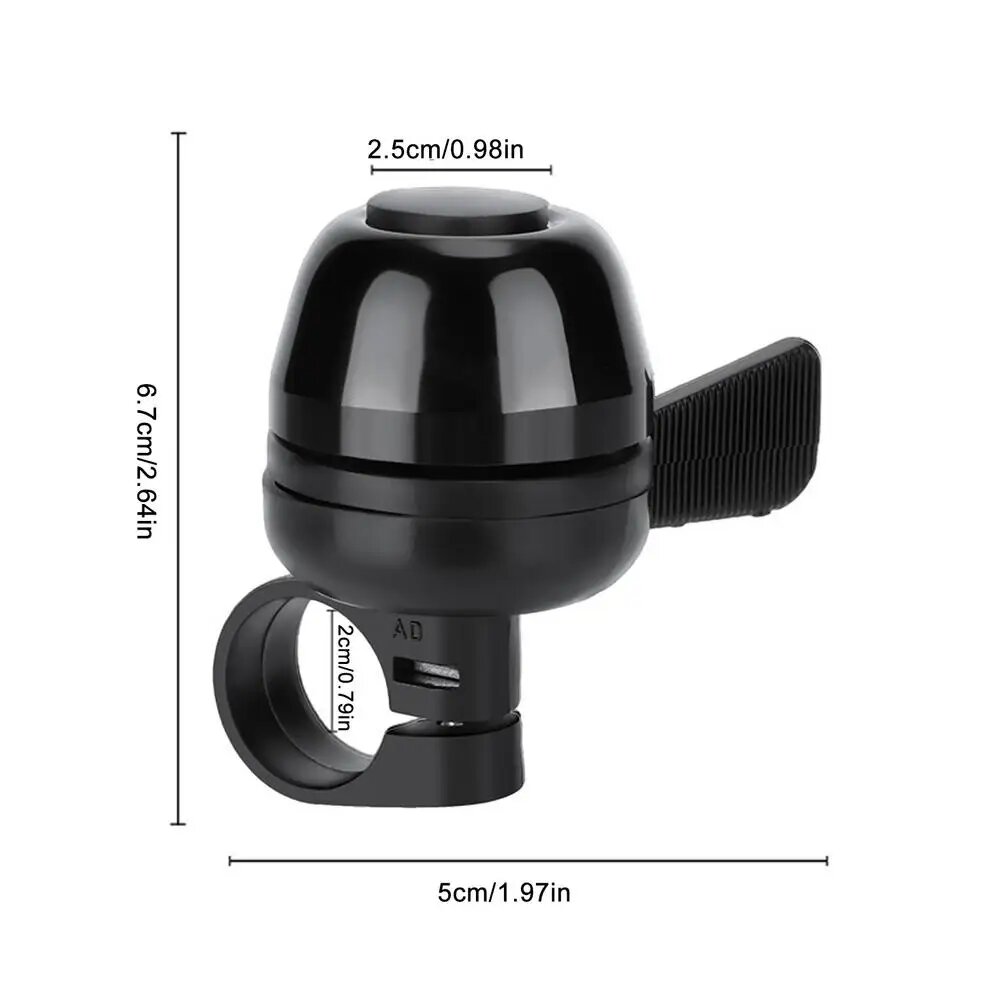 Велосипедный звонок из алюминиевого сплава для взрослых, громкий велосипедный звонок для горных, дорожных, электрических вело.