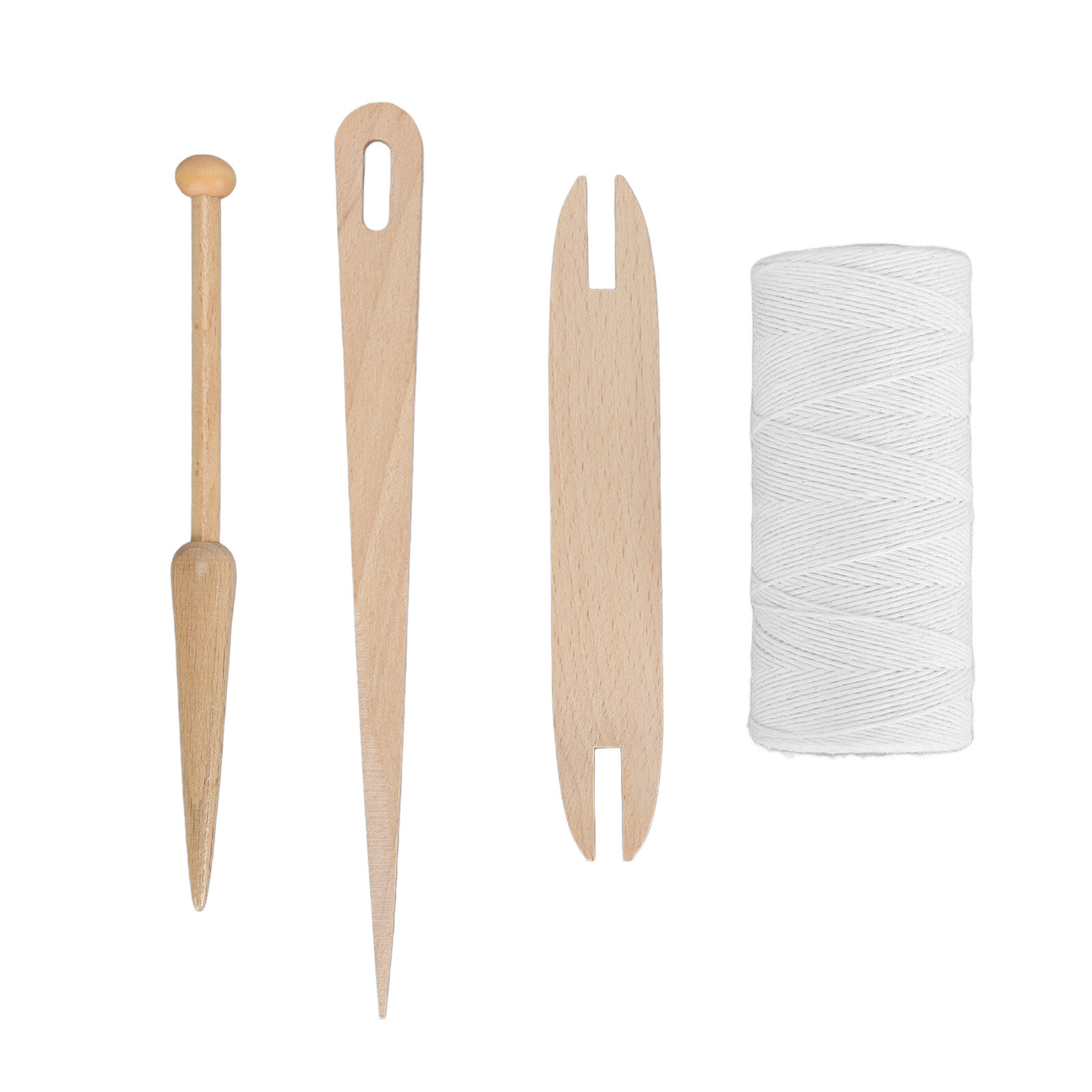 Комплект нитей основы ткацкого станка, портативный, износостойкий, чистый хлопок, легкий, 1 мм, для самостоятельной сборки