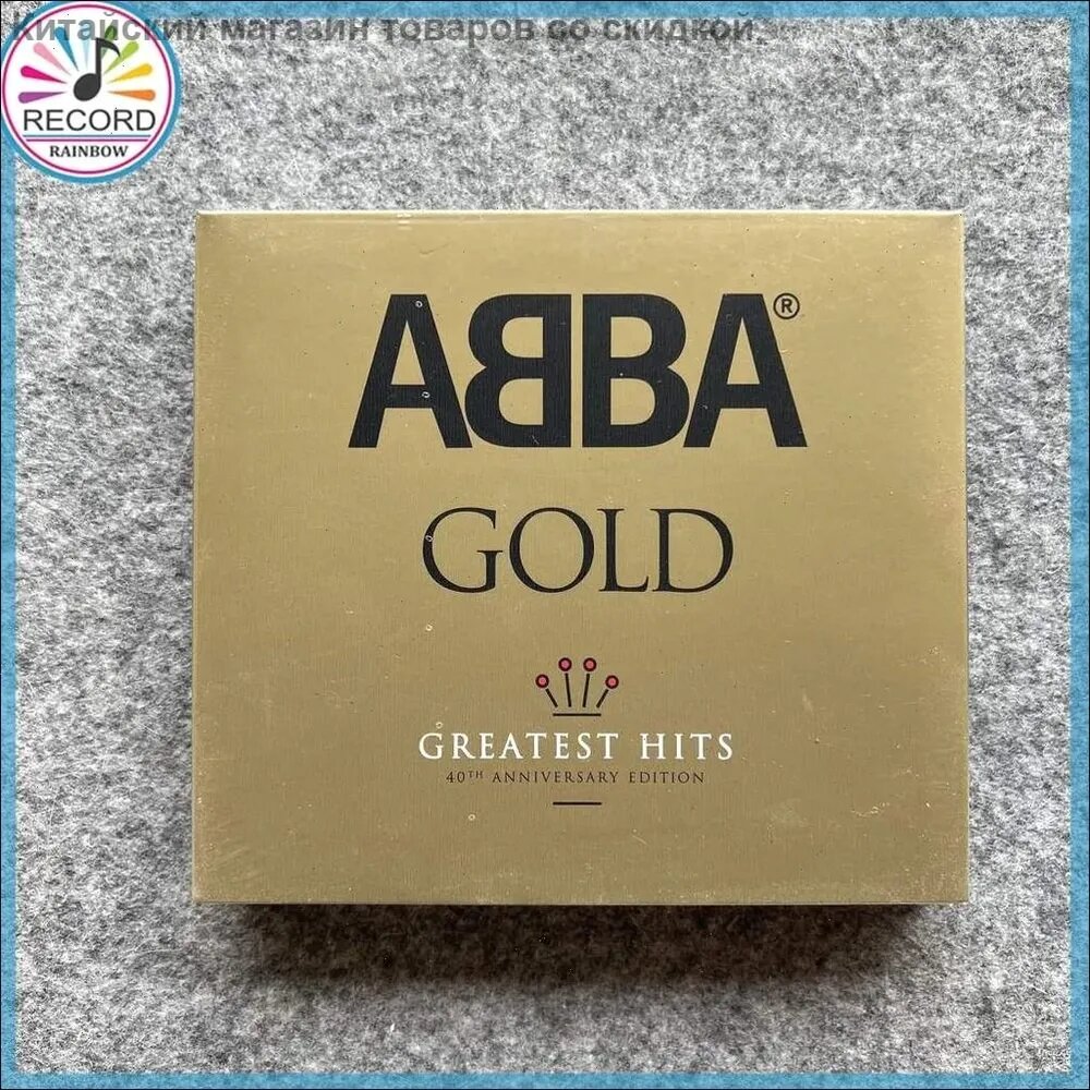 CD ABBA Gold 40th Anniversary Edition Original 3CD OM03265 Альбом Совершенно новый