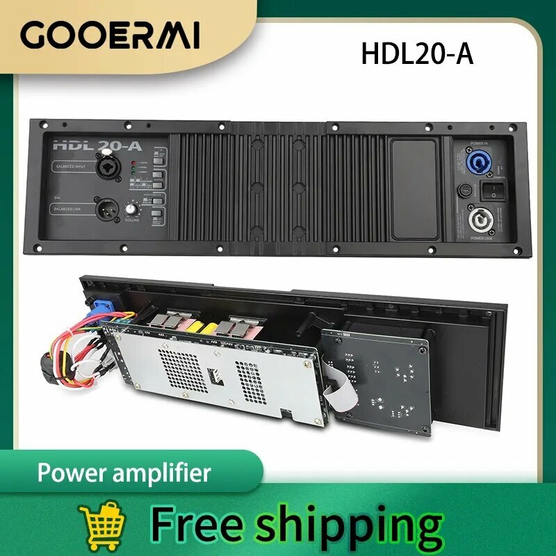 Эффектный процессор Модуль усилитель мощности Gooermi HDL20-A 700W HIFI Источник питания звукового ящика