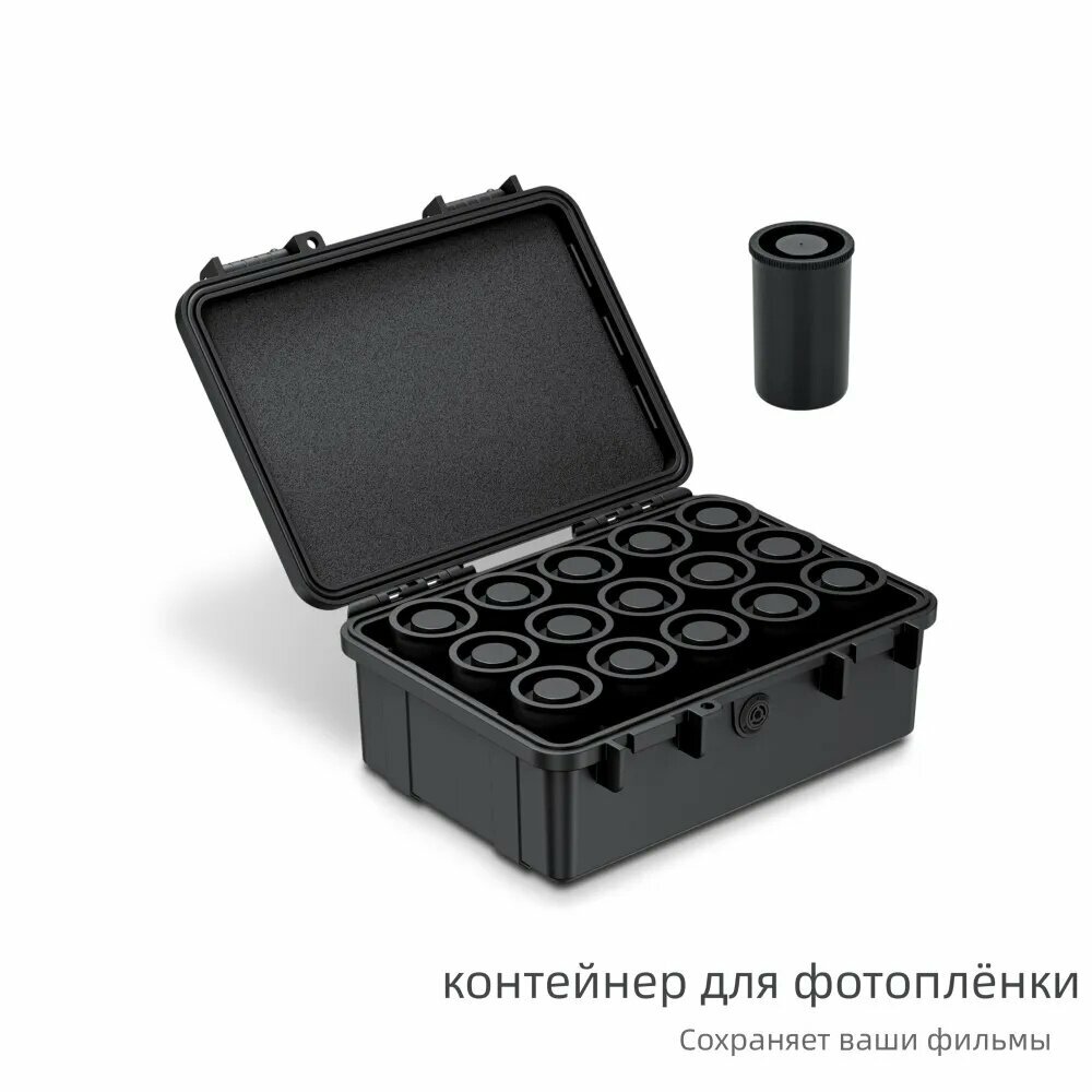 JJC контейнер для фотоплёнки 35 мм на 15 катушек, водонепроницаемый бокс, защита от пыли и влаги, JBC-15X135M2