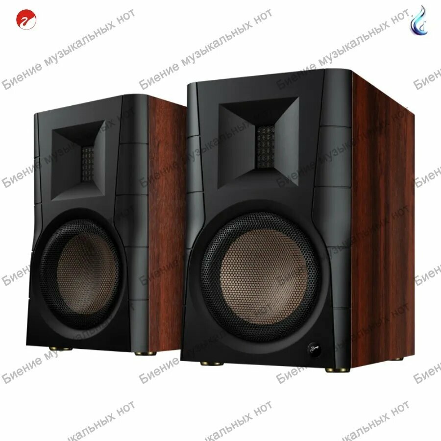 HiVi SWAN D300, активные компьютерные колонки для книжной полки, Hi-Fi Digital Bluetooth, настольные беспроводные колонки, 2.0