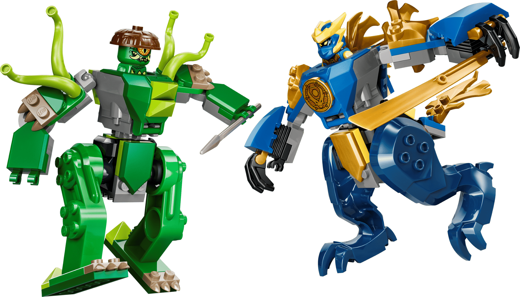 Конструктор LEGO Ninjago 71853 Бой драконьего меха Джея, 107 дет. — фото 1