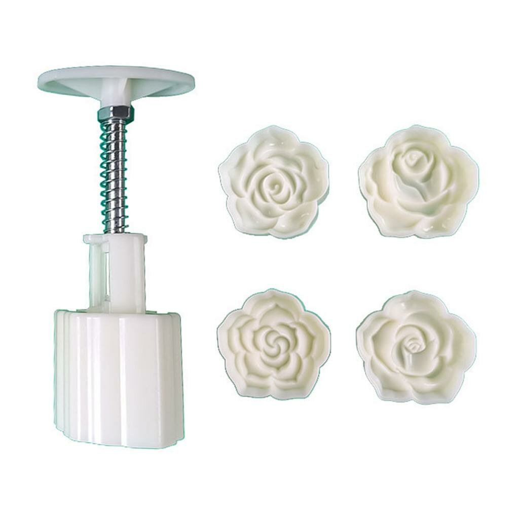 Форма для лунных пряников и бомбочек для ванны «Роза», 30g