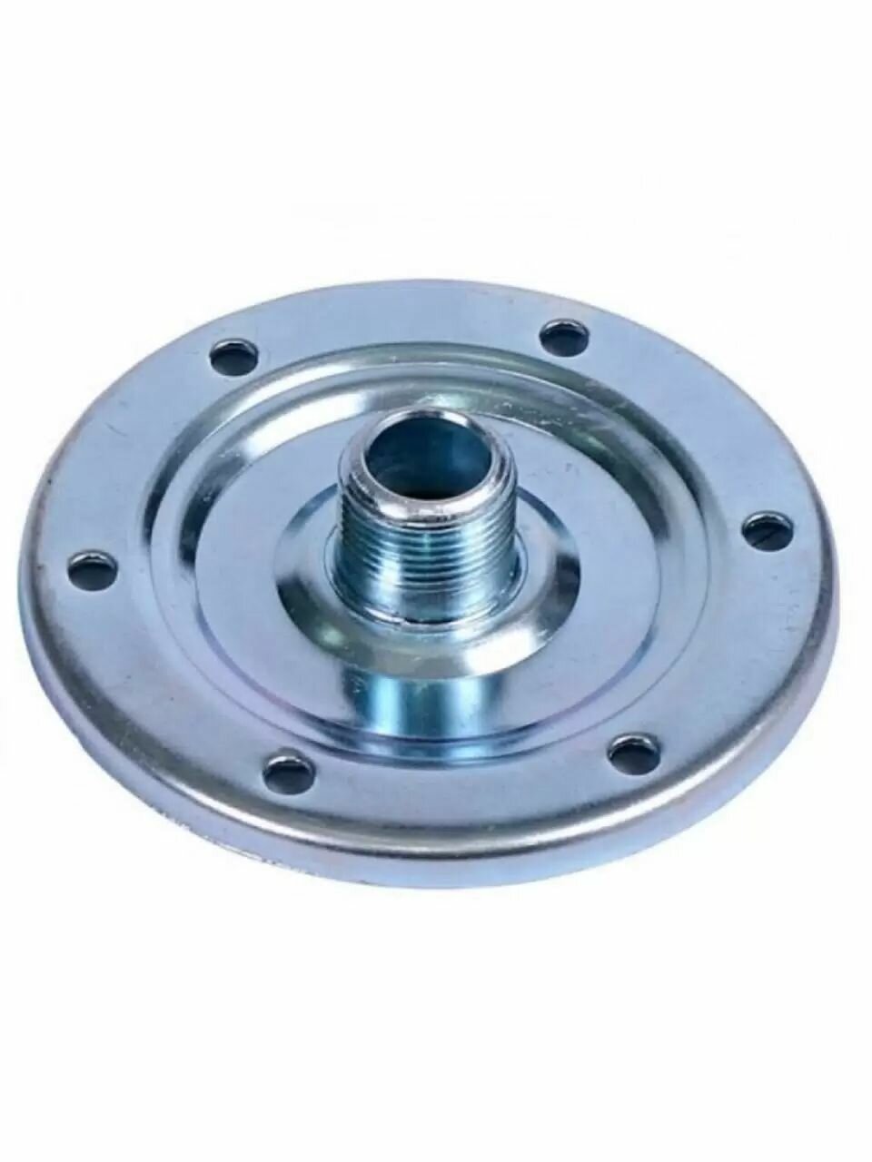 Фланец Vodotok для бака, нержавеющая сталь, диаметр подключения 1", диаметр 155 мм